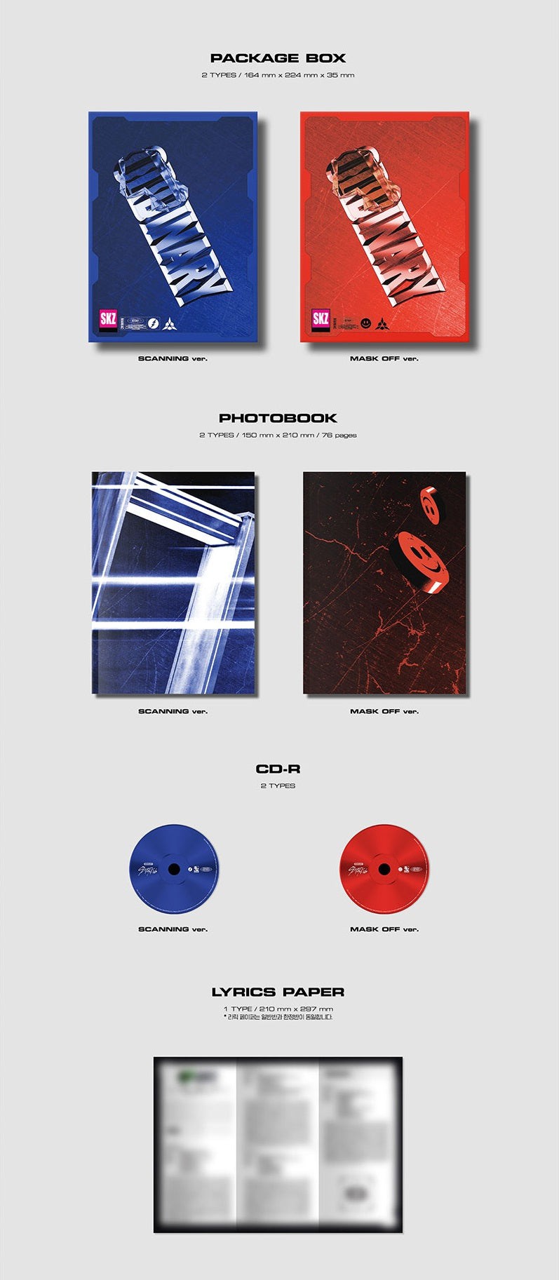 STRAY KIDS - MINI ALBUM ODDINARY (STANDARD) | COKODIVE